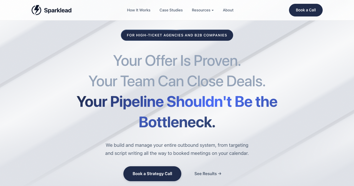 Sparklead | B2B Lead Generation Agency